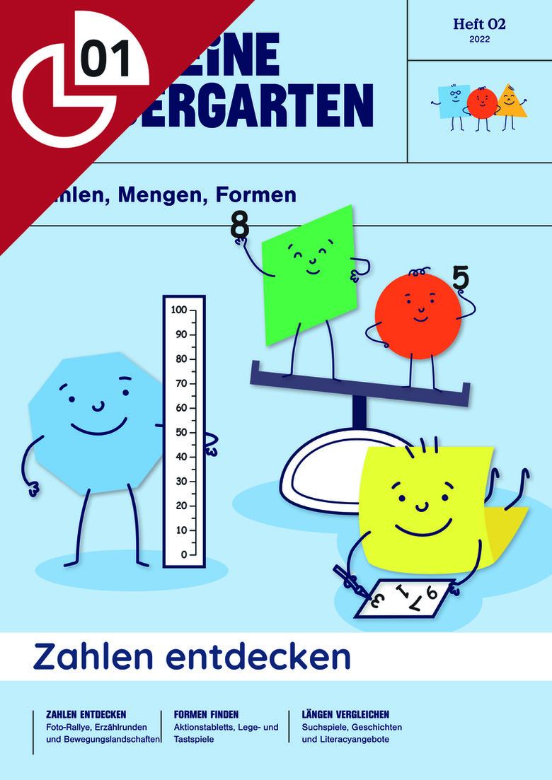 Zahlen entdecken | Zahlen und Mengen | Bildungsbereich | KiGa Bausteine