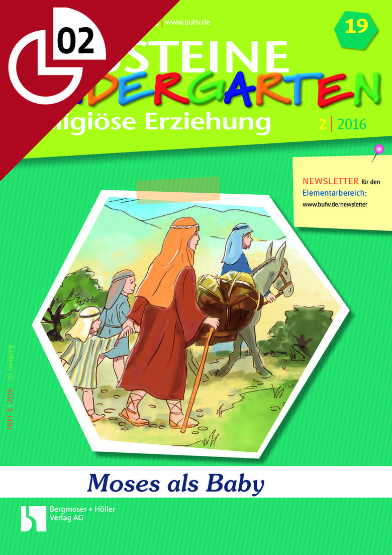 Moses als Baby | Religiöse Bildung | Bildungsbereich | KiGa Bausteine